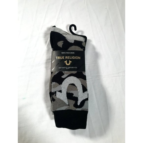 True Religion | Underwear & Socks | True Religion 3pack Crew Socks Mens ...